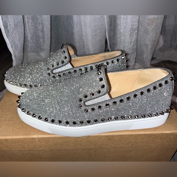 Christian Louboutin | Shoes | Christian Louboutin Calfskin Spikes Pik ...